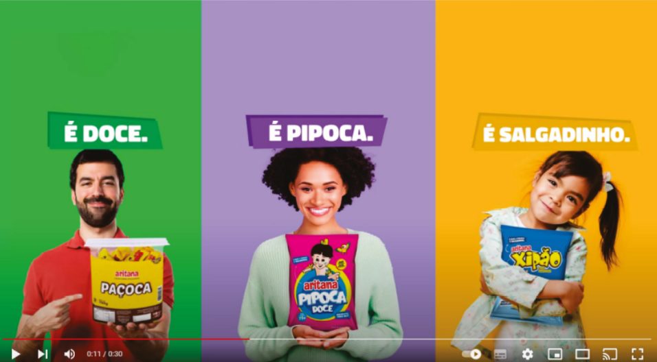 Doce, pipoca, salgadinho - Lebbe